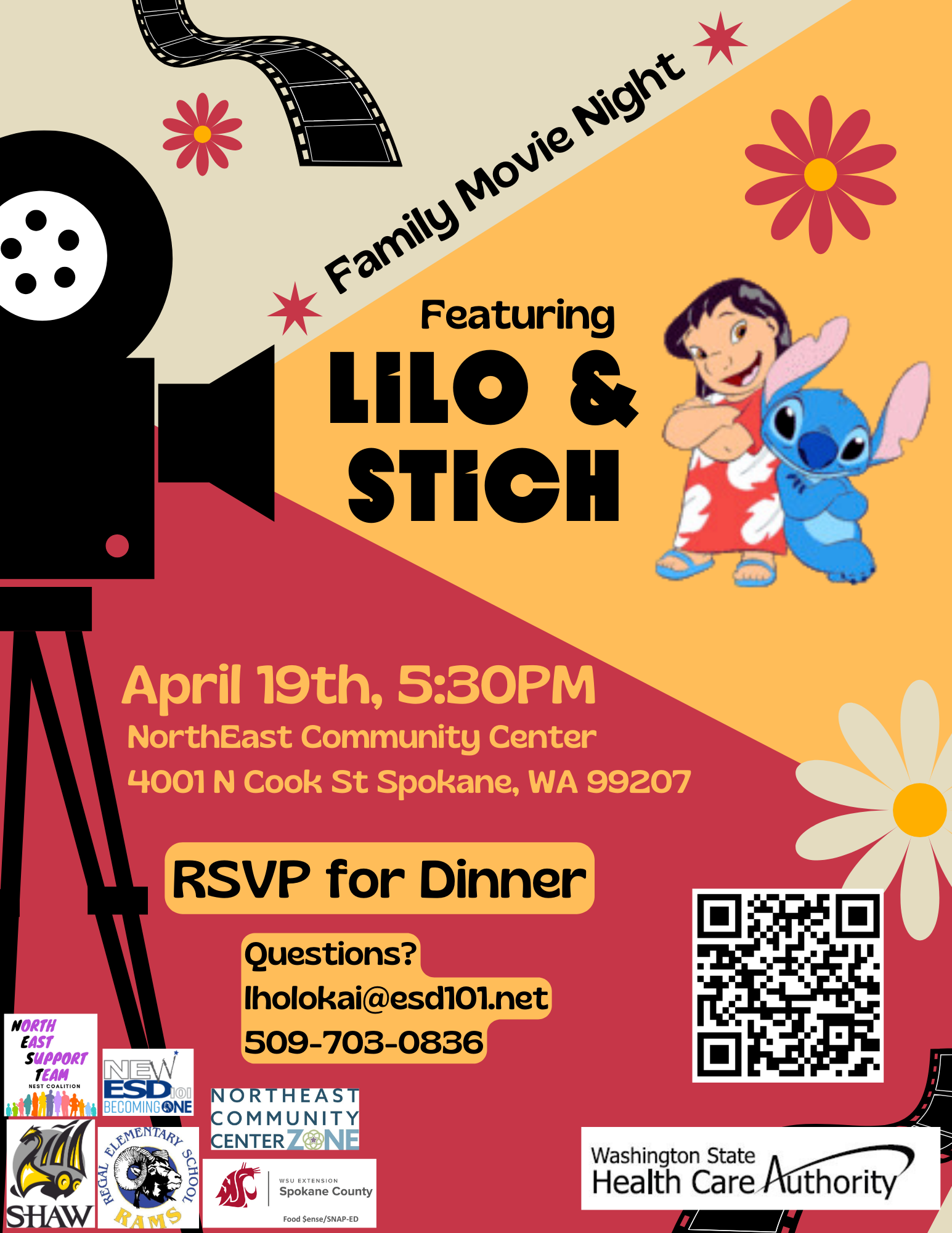 Free Family Movie Night: Lilo & Stitch - Northeast Community Center